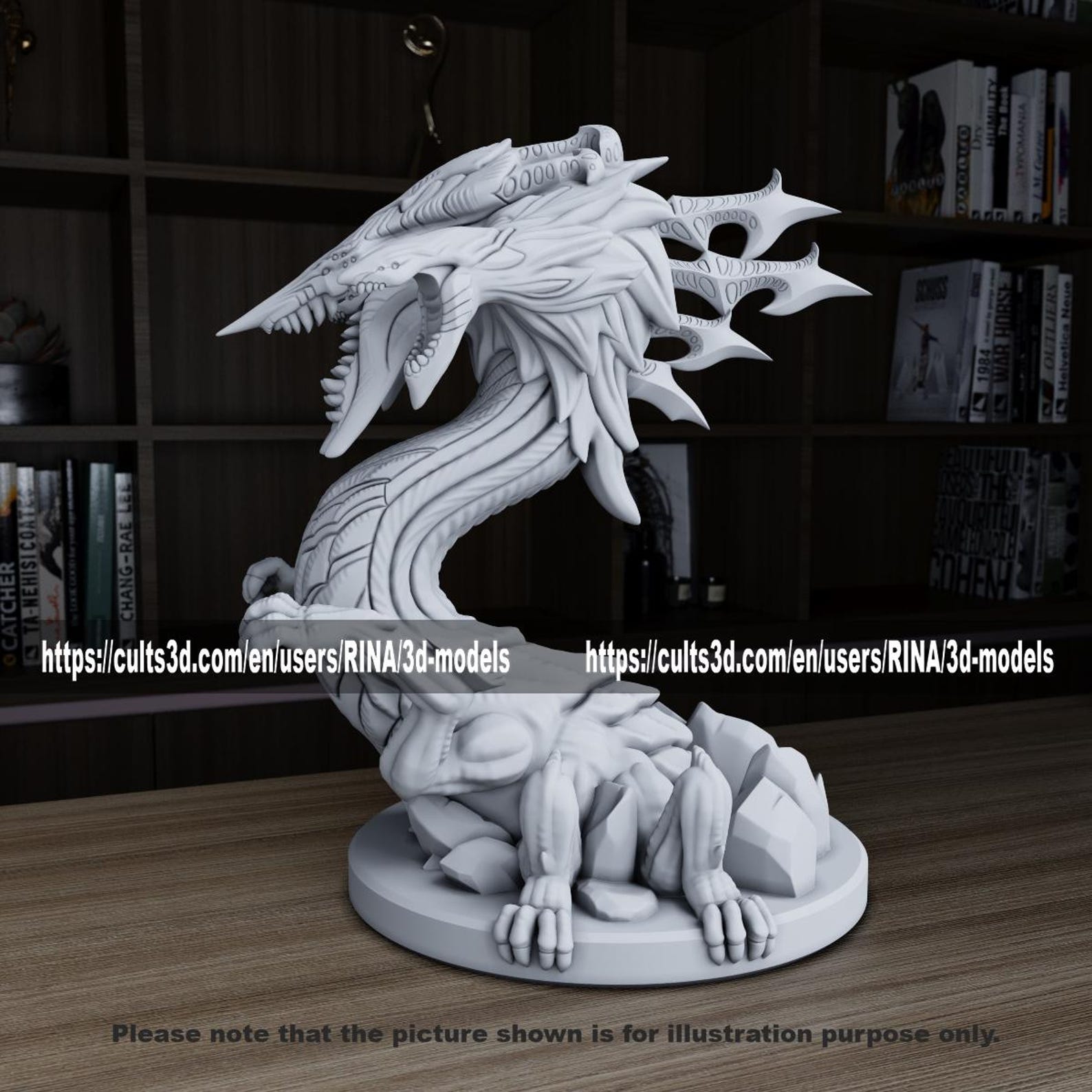 Lol Baron Nashor Figurine Statue (reworked) – League of Legends Figure ...