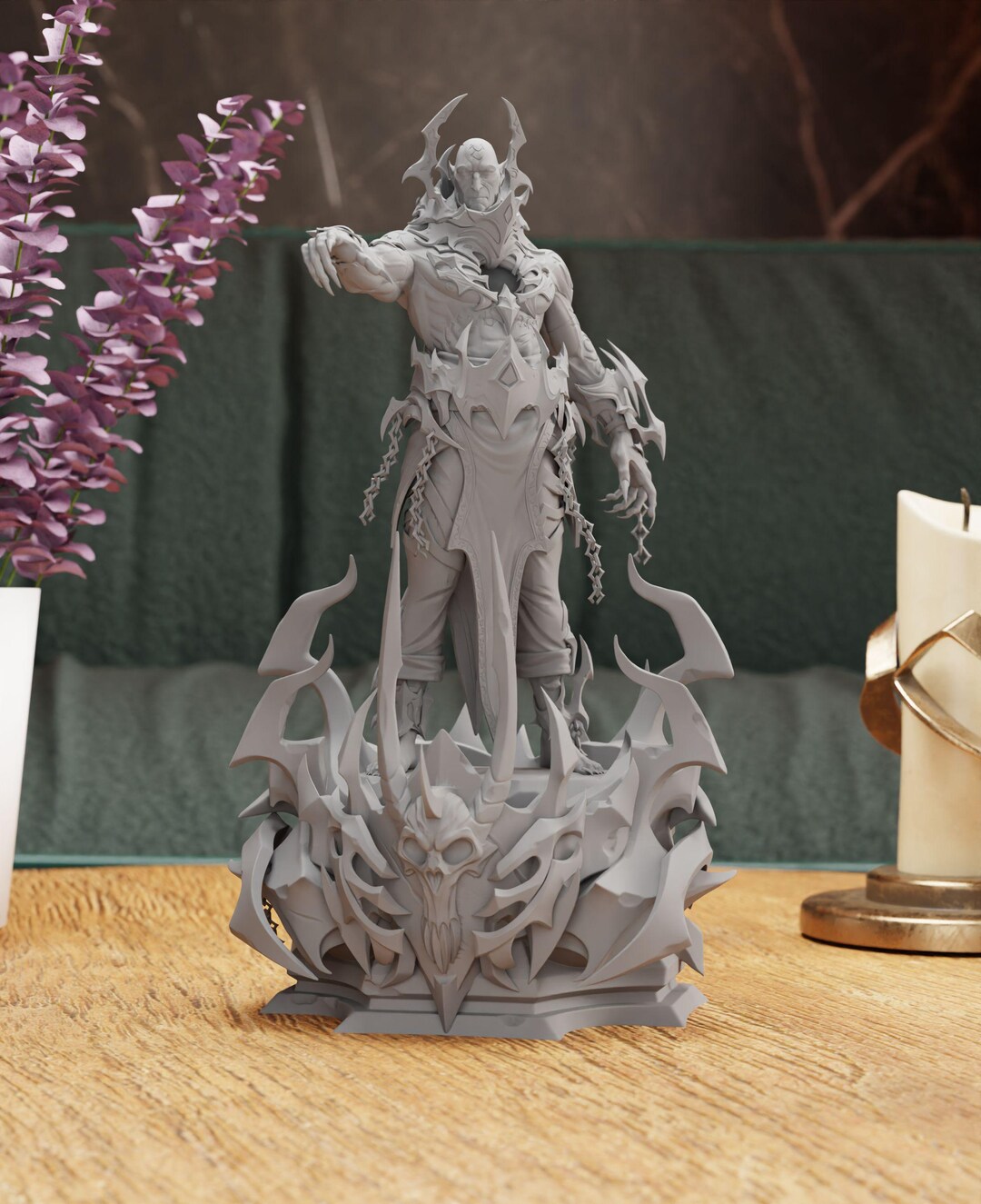 The Jailer Figurine Statue, World of Warcraft Character, Ruler of the ...
