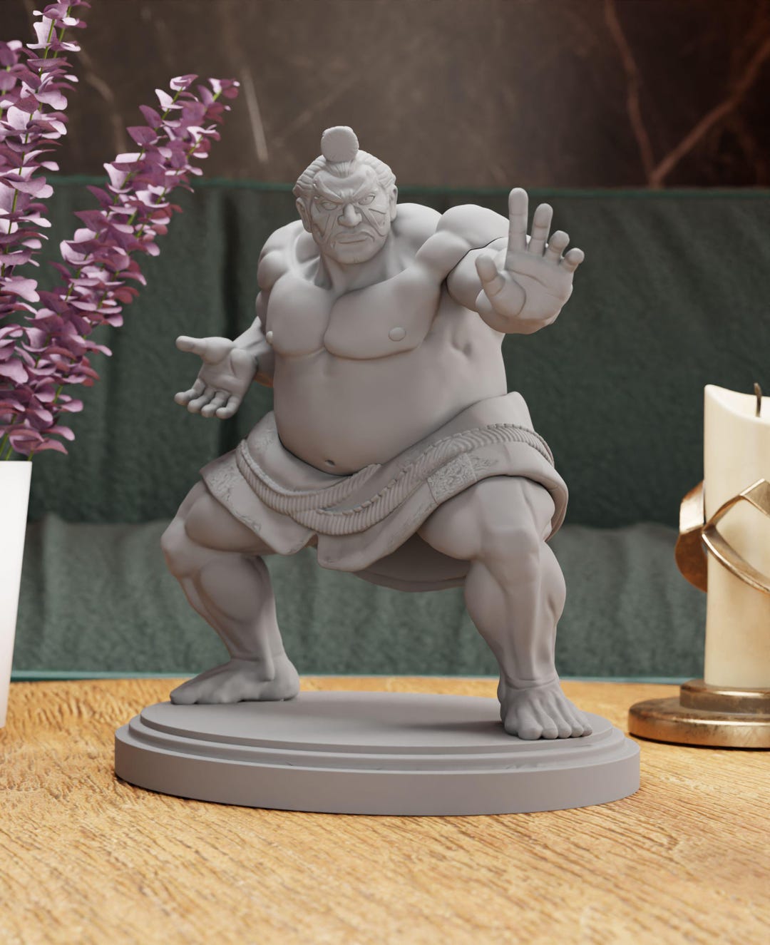 Honda Figurine Statue – Street Fighter Figure | Powerful Sumo Wrestler ...