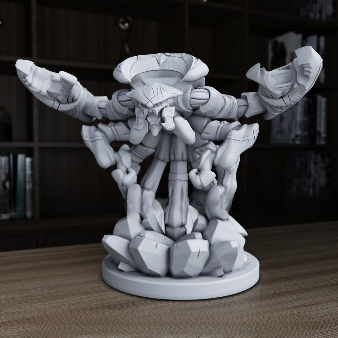 Lol Skarner Figurine Statue – League of Legends Figure | Crystal ...