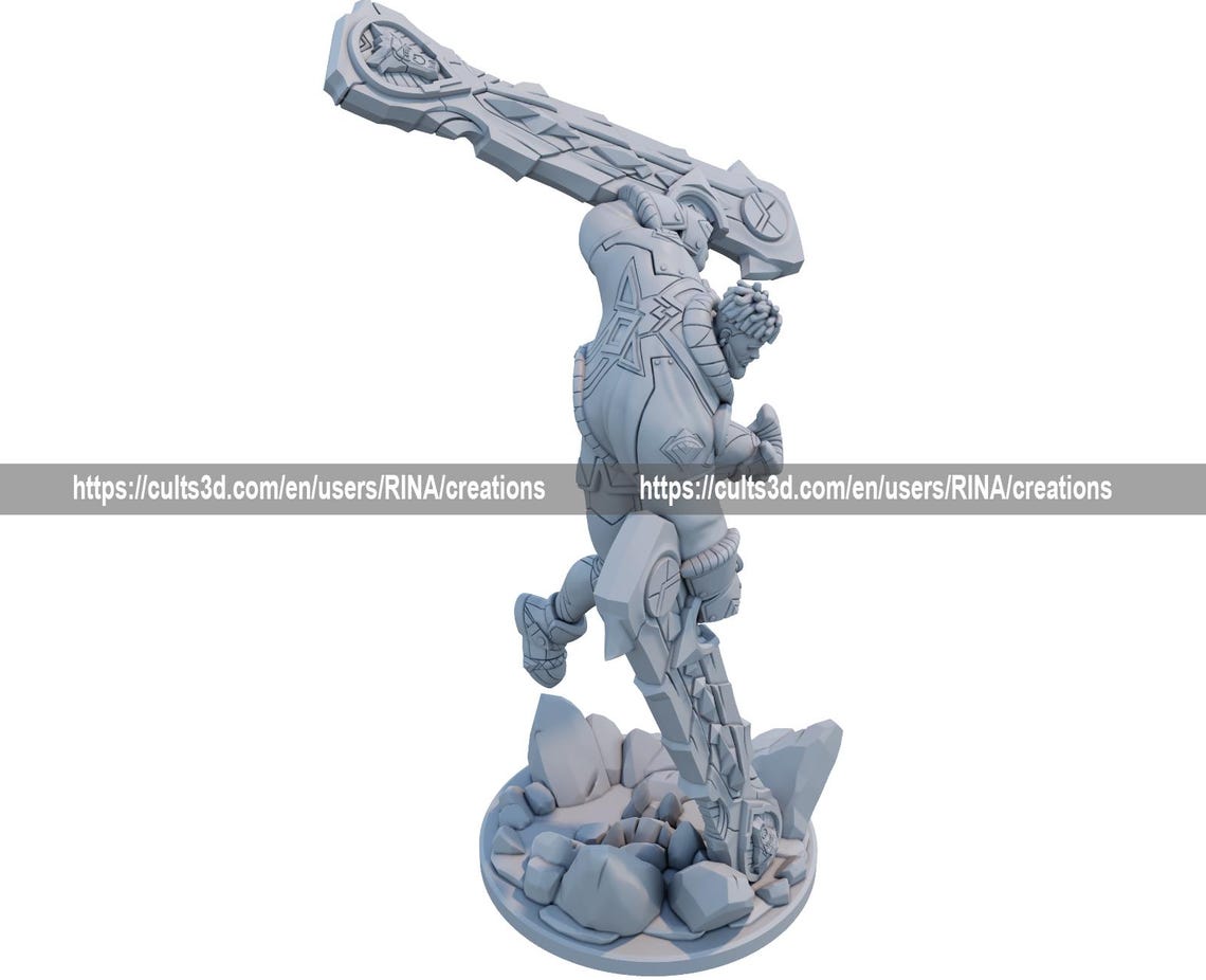 Lol K'sante Figurine Statue – League of Legends Figure | the Pride of ...
