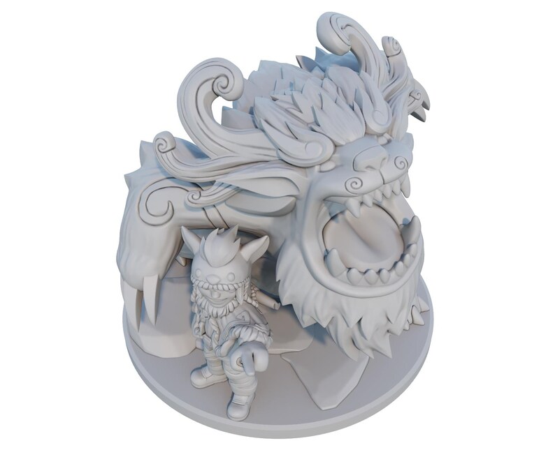 Lol Nunu and Willump Figurine Statue – League of Legends Figure | Boy ...