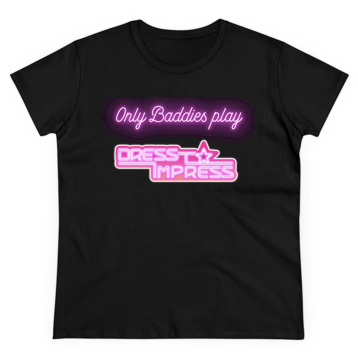 Dress to Impress T-shirt | Roblox Shirt | DTI Gaming Tee | Fun Graphic ...