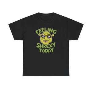 Shrexy Tee, Funny Meme Shrek Shirt, Unisex Heavy Cotton Tshirt, Graphic ...