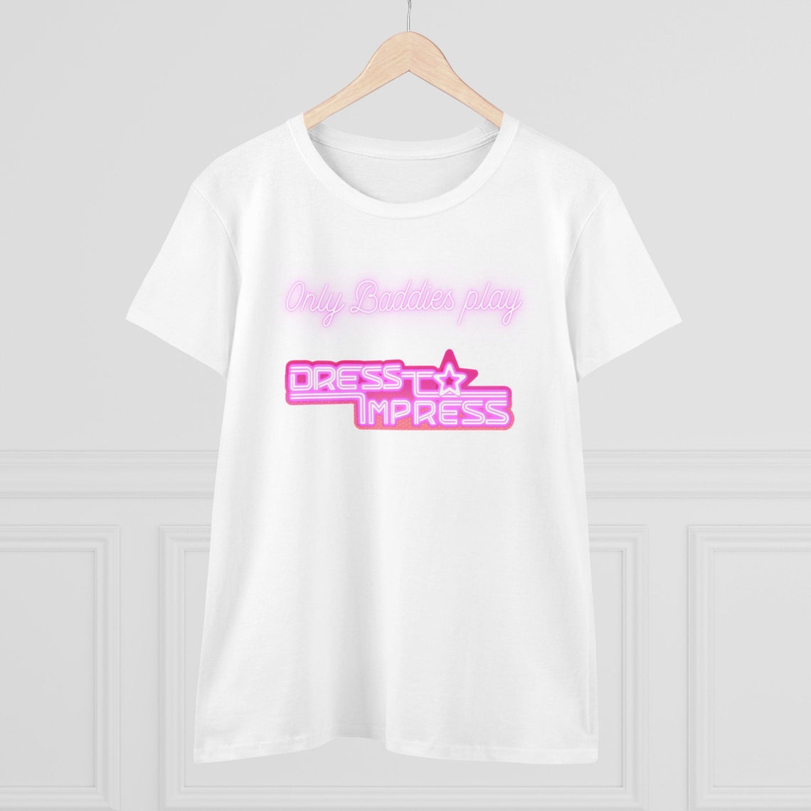 Dress to Impress T-shirt | Roblox Shirt | DTI Gaming Tee | Fun Graphic ...