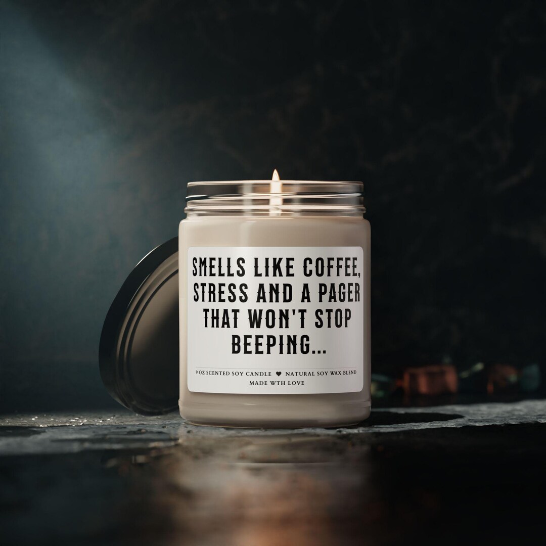 Funny Doctor Candle Funny Nurse Gift Smells Like Coffee Stress and A ...