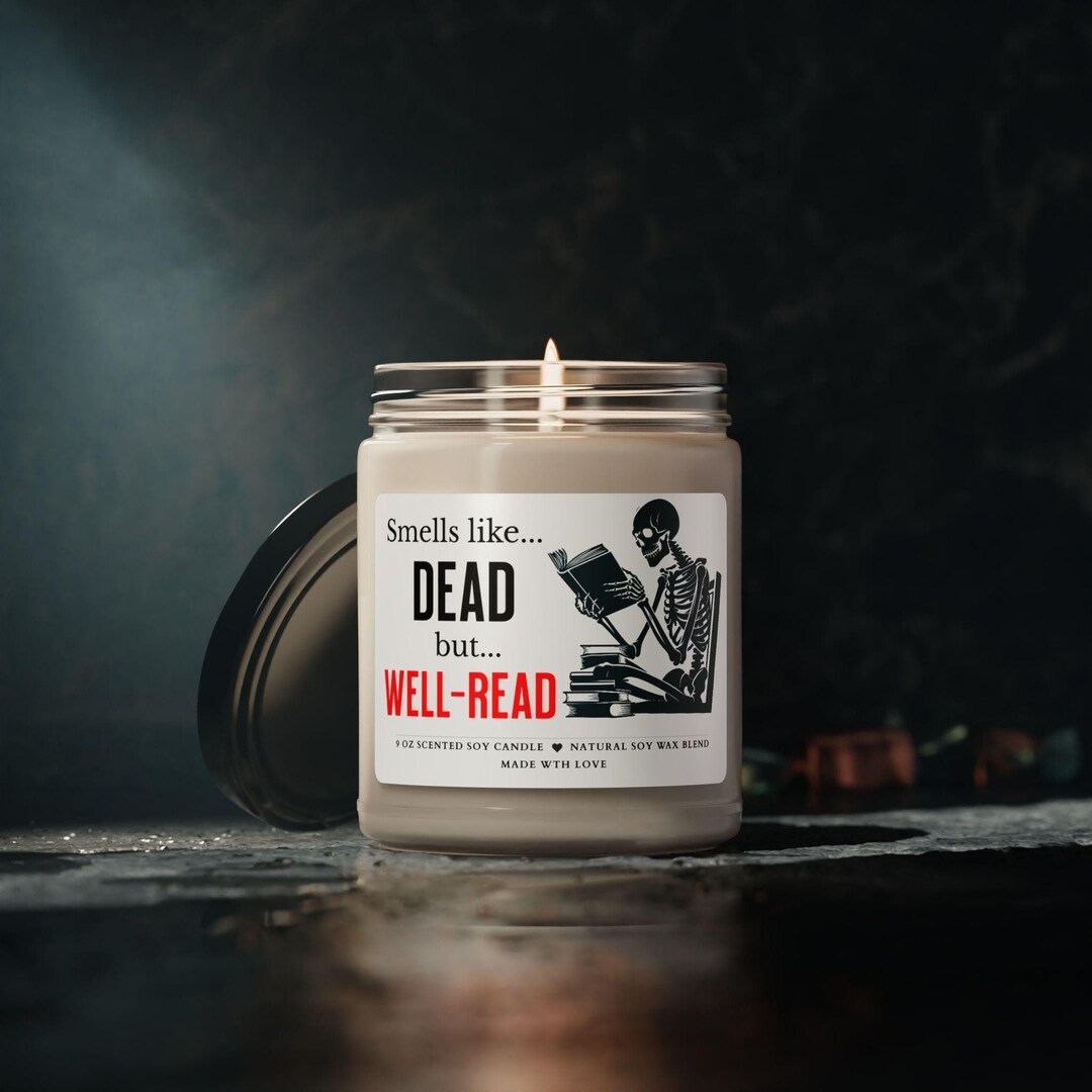 Reading Candles Gifts for Booklovers Dark Humor Candles Sarcasm Candles ...