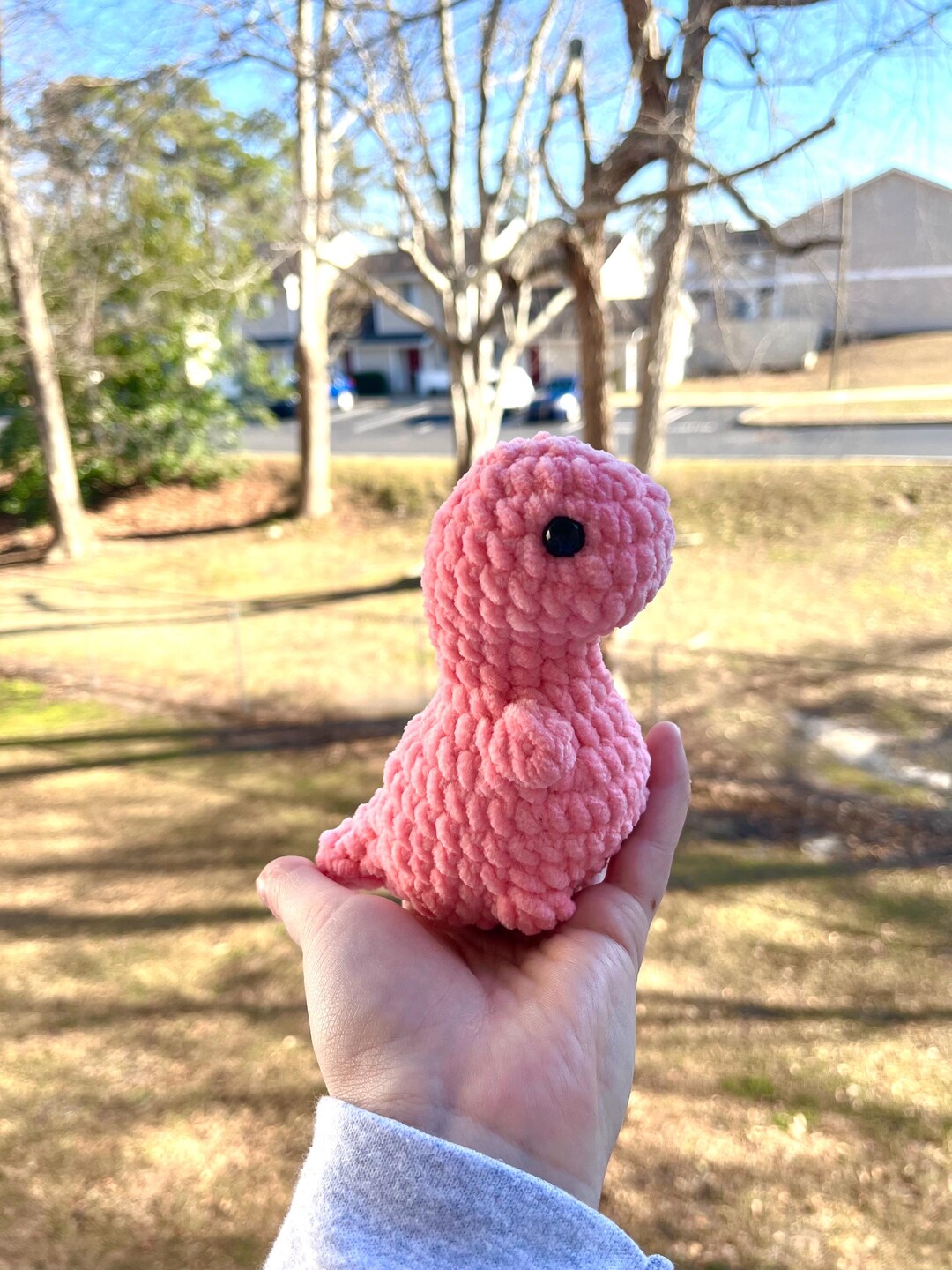 Chunky T-rex Crochet Plushie - Etsy