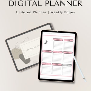 Weekly Bullet Journal Spread Printable Planner Layout Minimalist Weekly ...