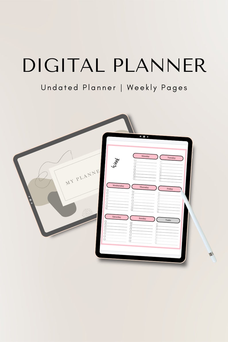 Weekly Bullet Journal Spread Printable Planner Layout Minimalist Weekly ...