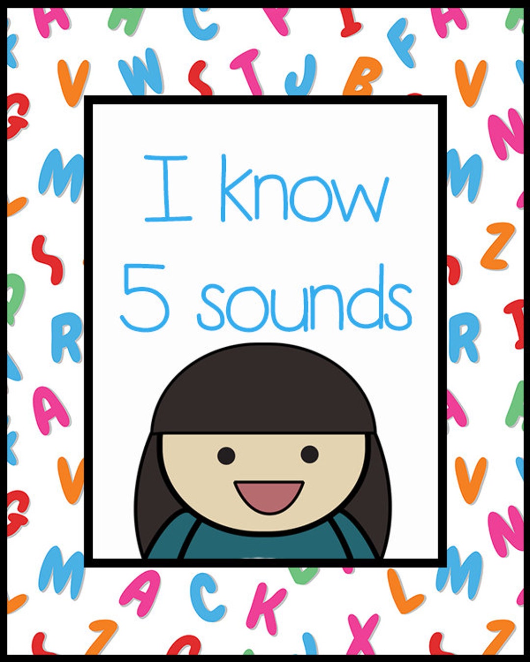 I Know My Letters and Sounds Reward Tags - Etsy