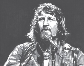 Waylon Jennings Wall Art - Etsy
