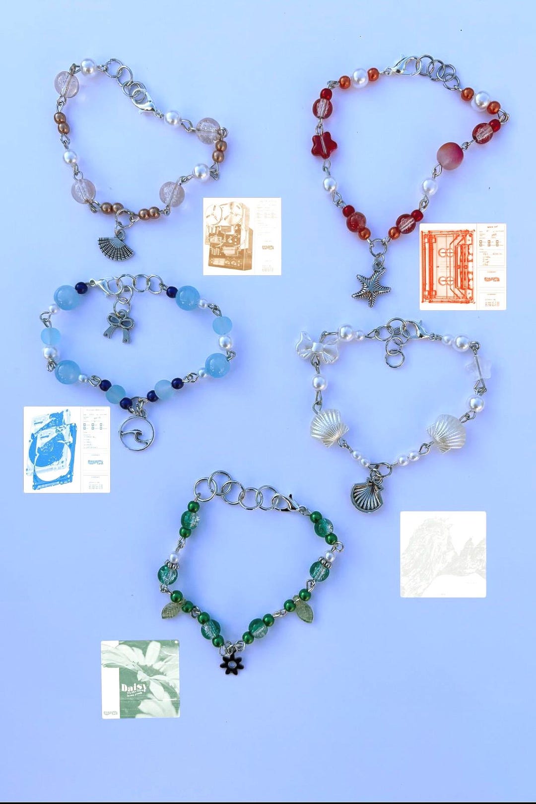 Wave to Earth (W2E) Homemade Charm Bracelets - Etsy