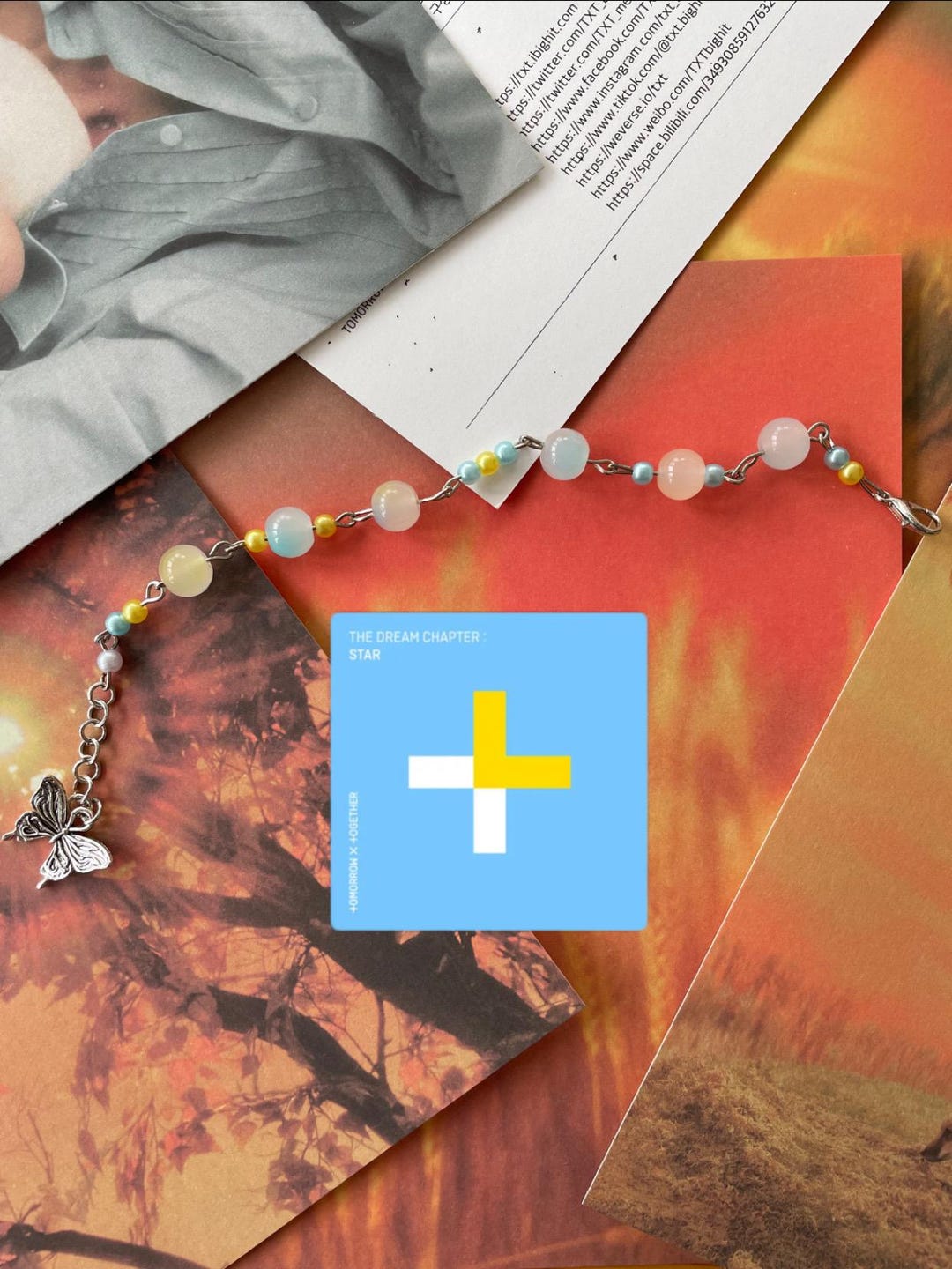 Handmade Txt Kpop Bracelet - Etsy UK