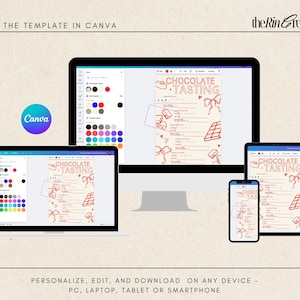 Chocolate Tasting Score Card Template, Wine Tasting, Printable Game ...