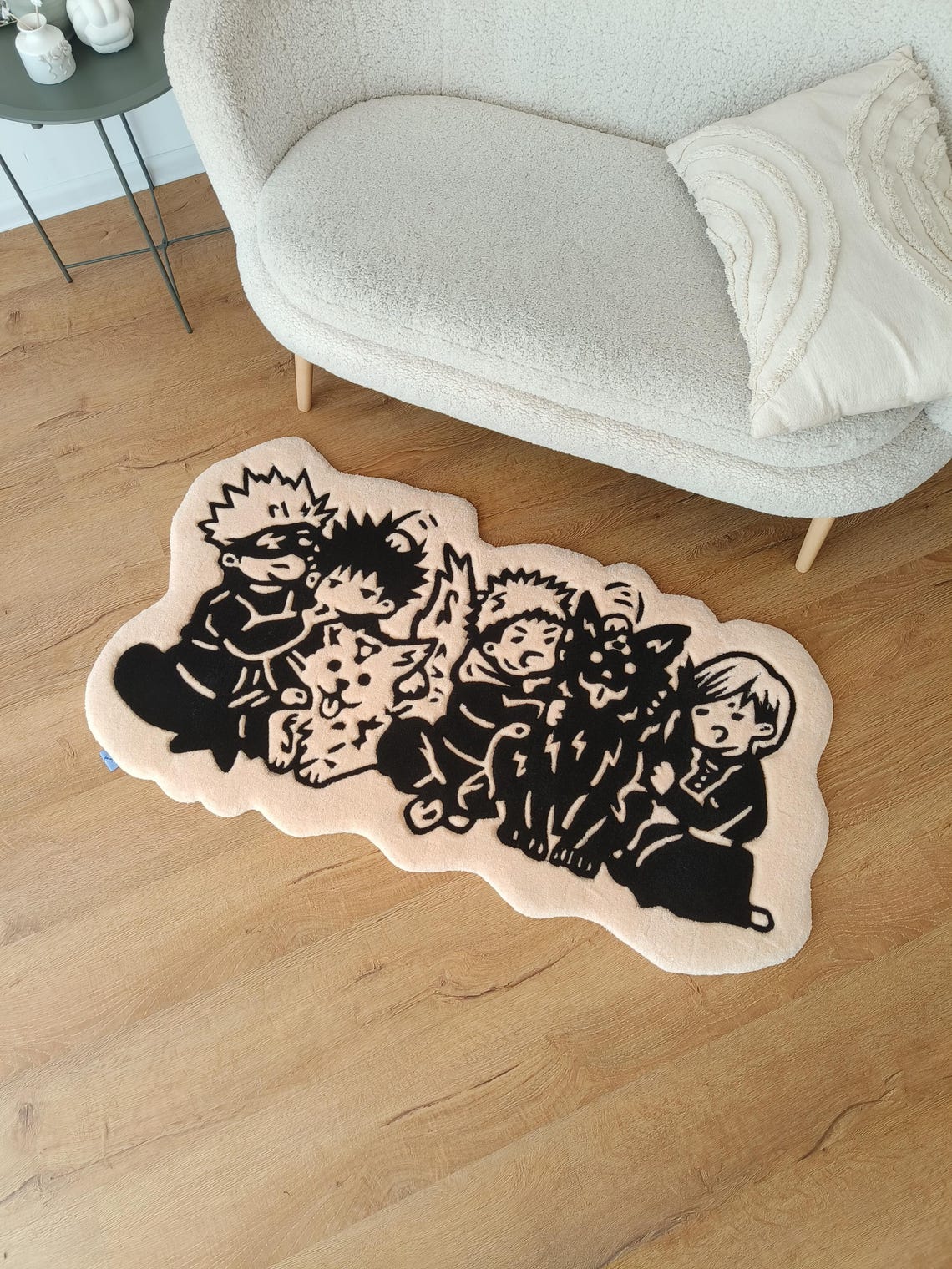 Jujutsu Kaisen Anime Rug, Anime Carpet, Anime Art Rug, Anime Area Rug ...