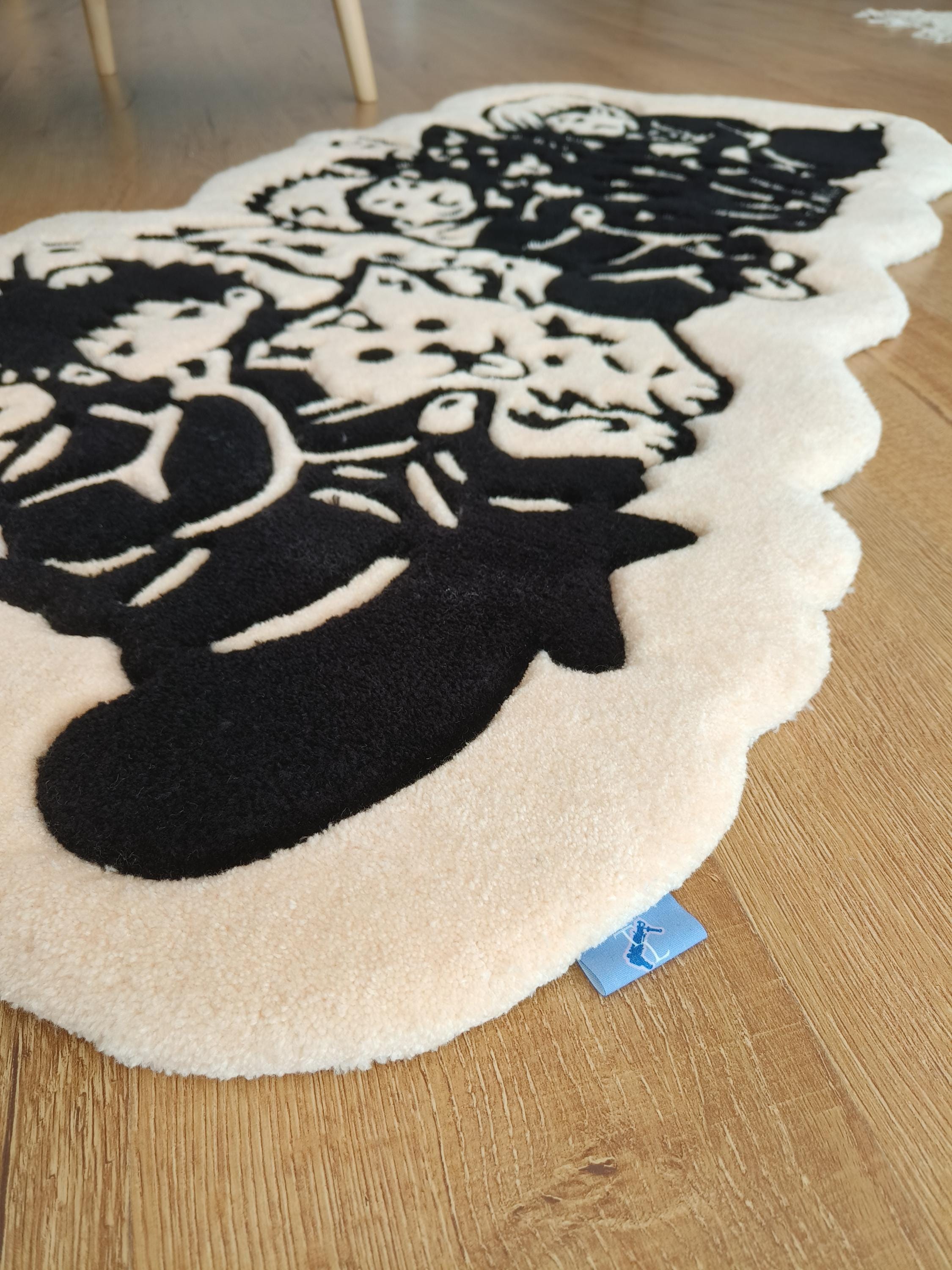 Jujutsu Kaisen Anime Rug, Anime Carpet, Anime Art Rug, Anime Area Rug ...