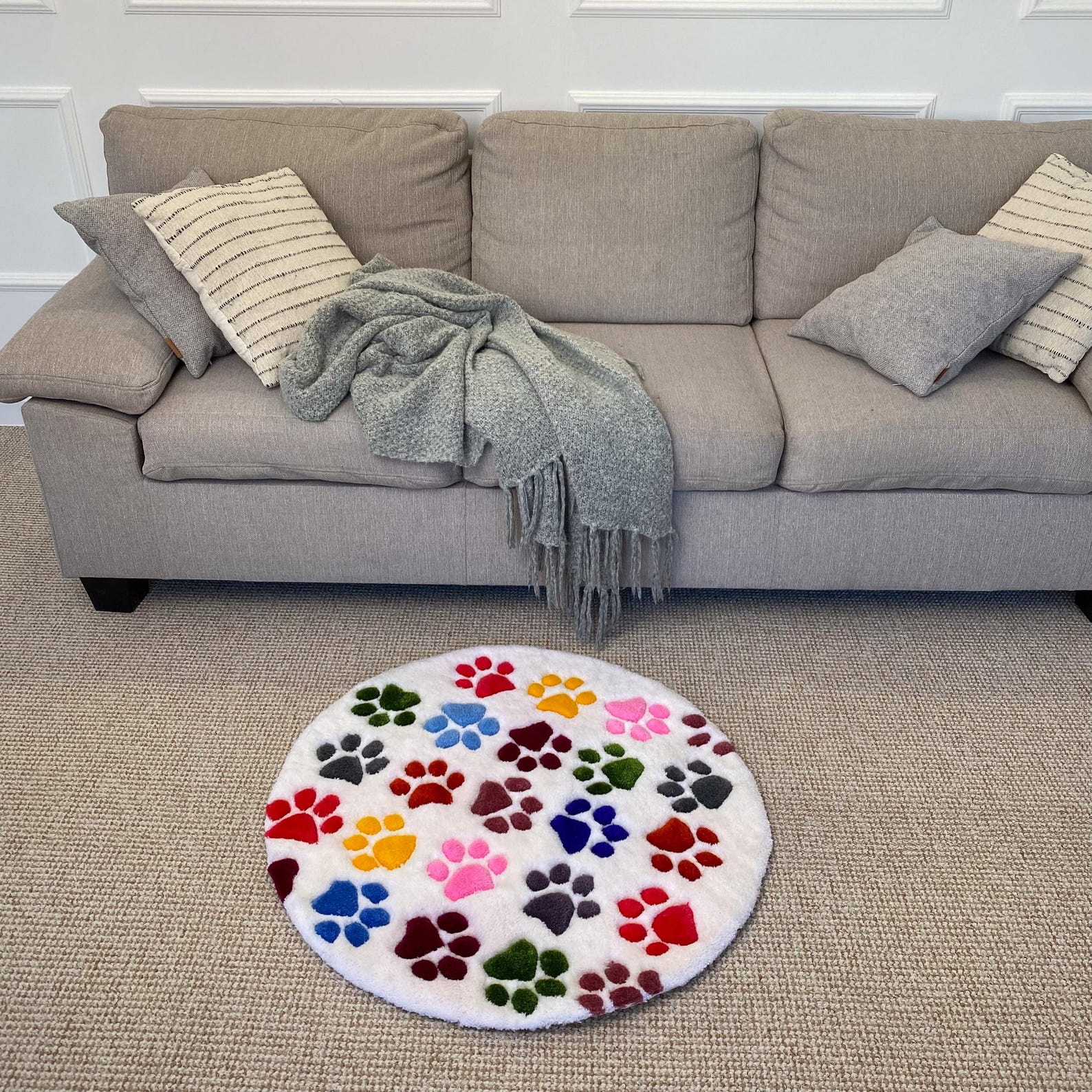 Paw Rug, Animal Decor, Pet Foot Rug, Kids Room Rug, Area Rug, Birthday ...