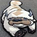 Appa Avatar Aang Anime Rug, Anime Carpet, Anime Art Rug, Anime Area Rug ...