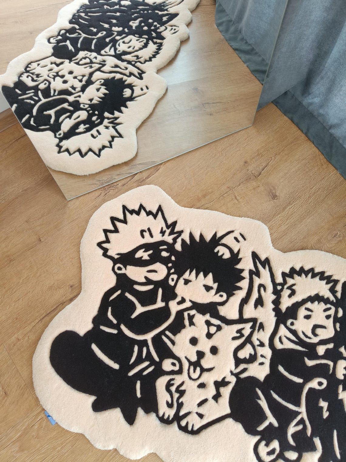 Jujutsu Kaisen Anime Rug, Anime Carpet, Anime Art Rug, Anime Area Rug ...