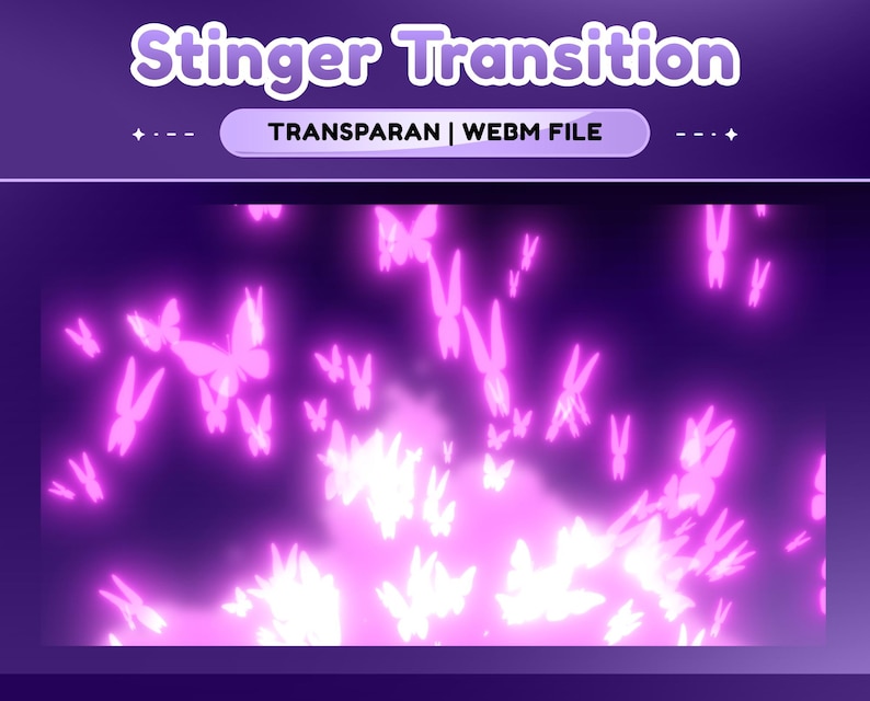 Lavender Dream Stream Transition – Cute Bunny Butterfly Lavender Room ...