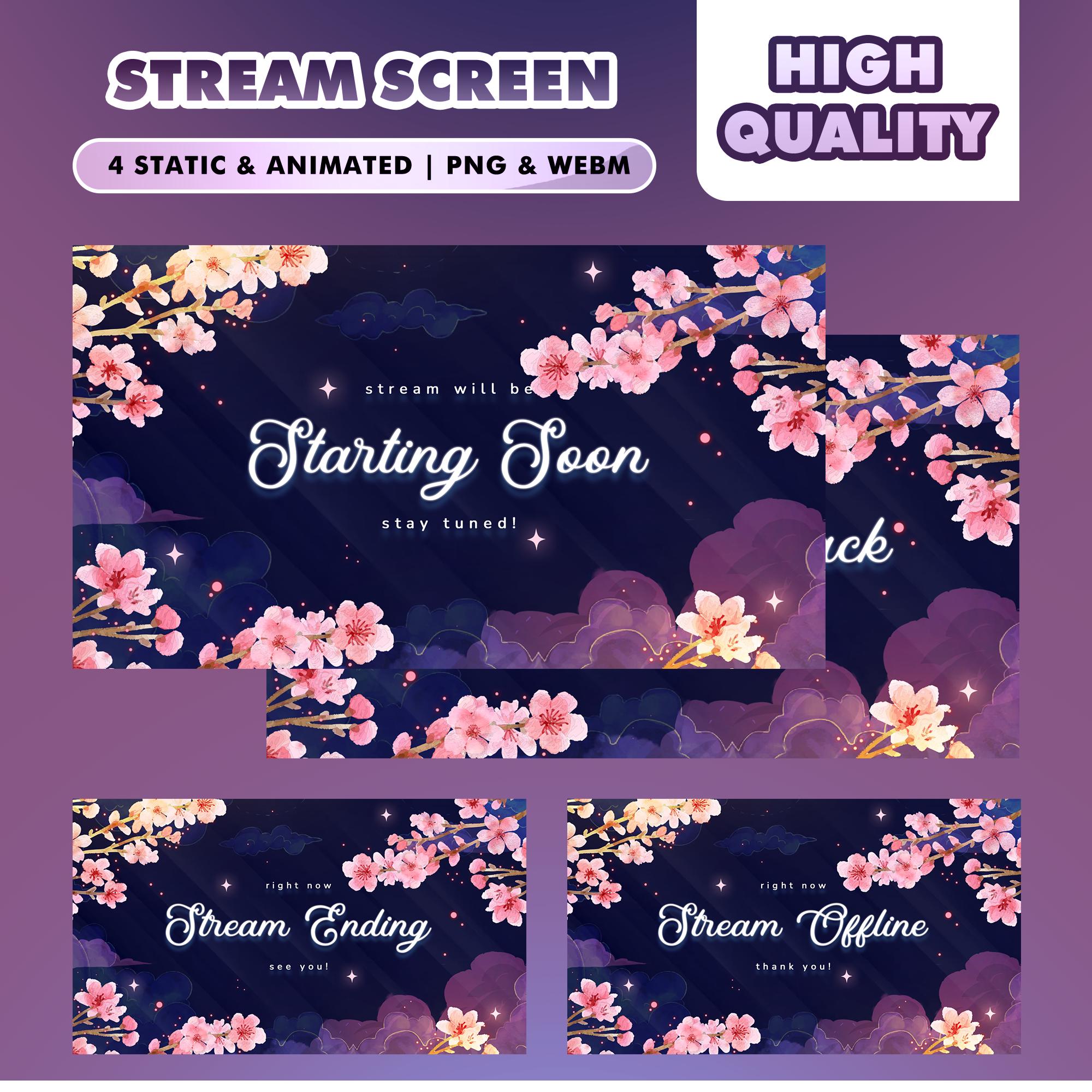 Sakura Night Magic Stream Package – Cherry Blossom Fantasy/japanese ...