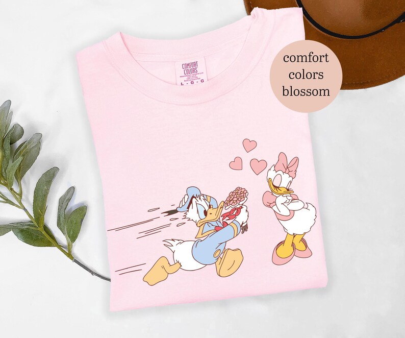 Donald Duck and Daisy Duck Matching Shirt, Cute Donald Duck Daisy Duck ...