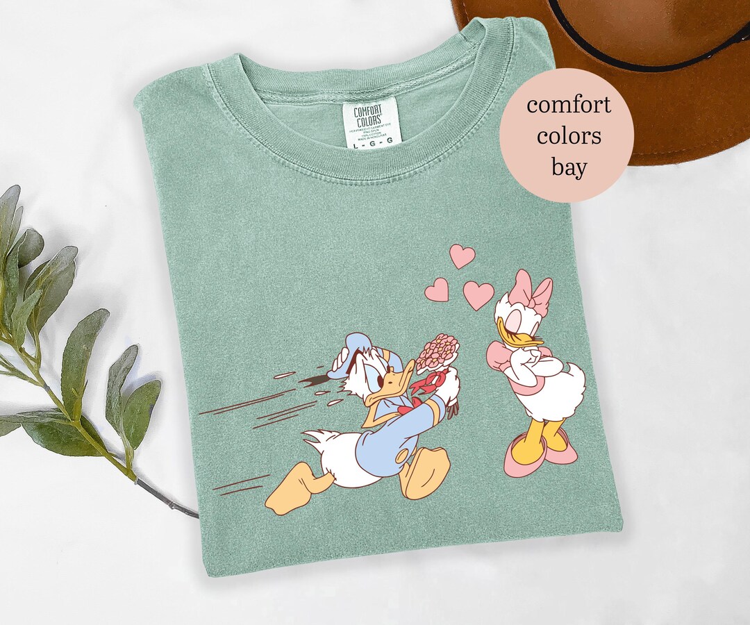 Donald Duck and Daisy Duck Matching Shirt, Cute Donald Duck Daisy Duck ...