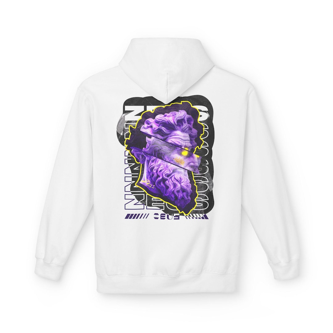 Greek God Hoodie, Zeus Mythology Design Sweatshirt, Hades Athena Apollo ...