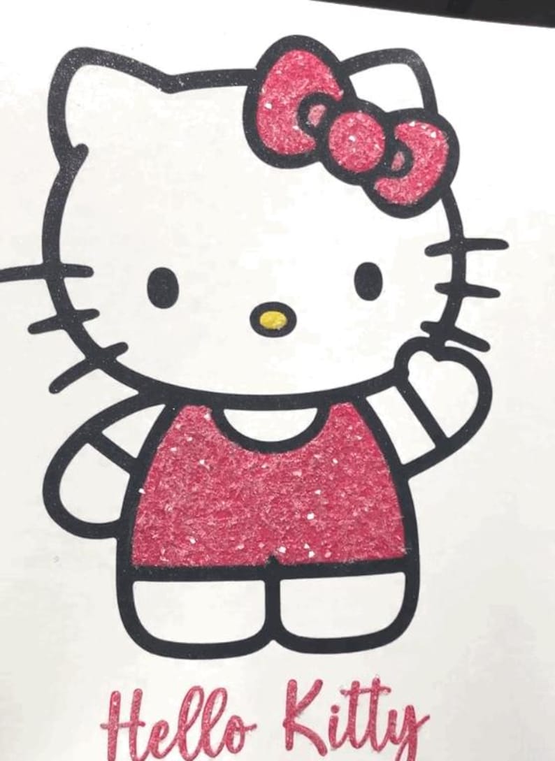 Hello Kitty Full Color - Etsy
