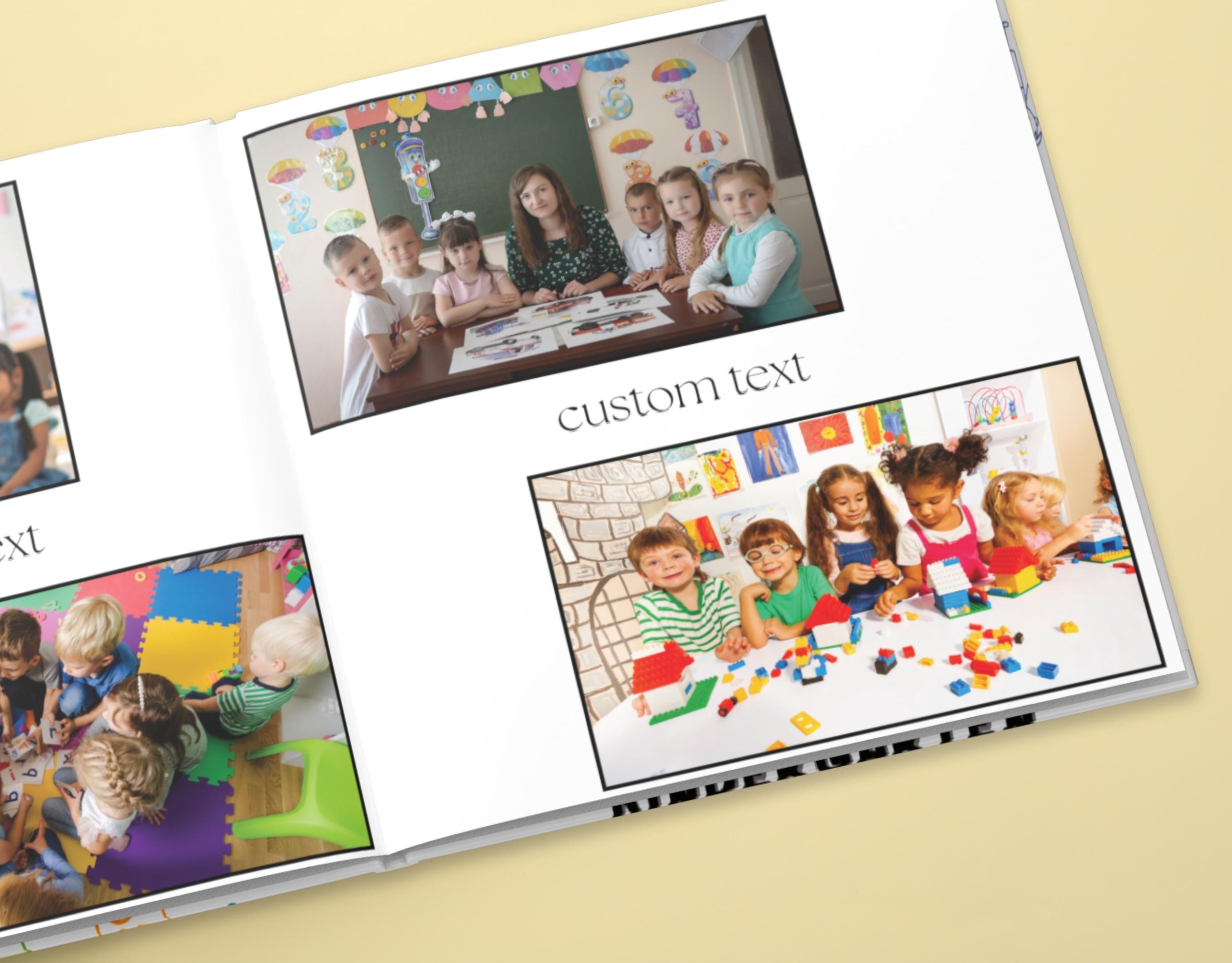 Personalized Graduation Photo Book, School Memory Album, Kindergarten ...