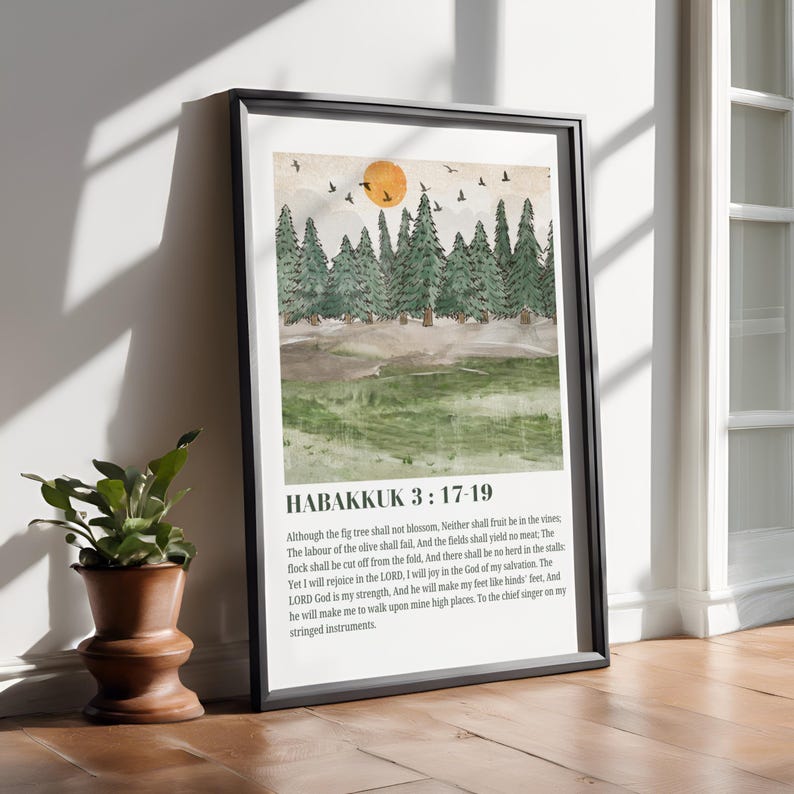 Rejoice in the LORD Scripture Print Bible Verse Art Printable Christian ...