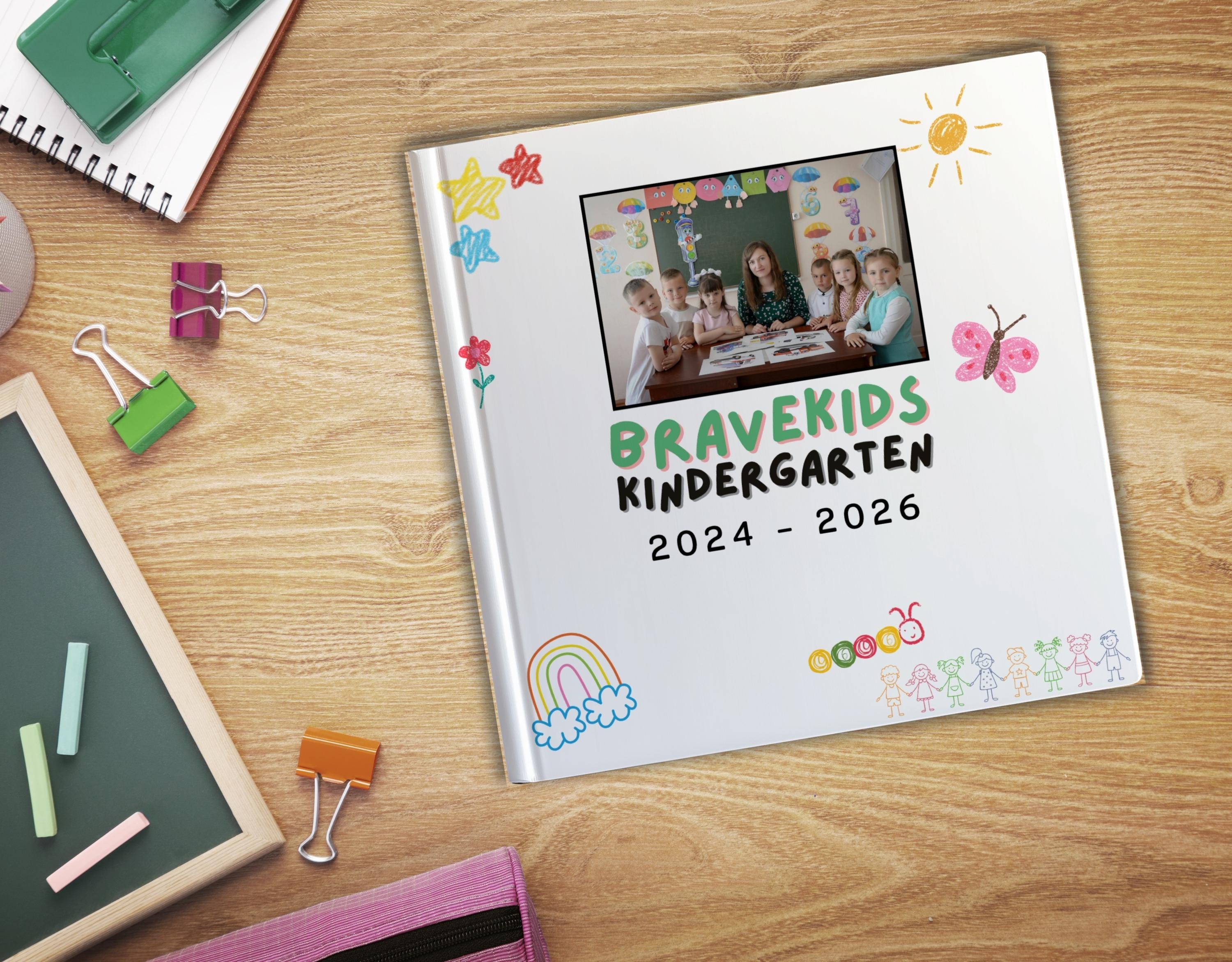 Personalized Graduation Photo Book, School Memory Album, Kindergarten ...
