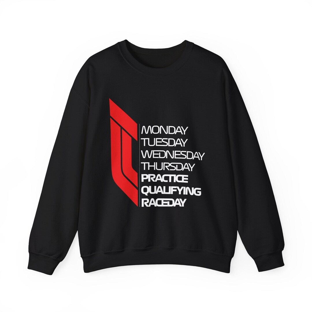 F1 Race Week Crewneck Sweatshirt, F1, Race Day, Formula One Fans - Etsy