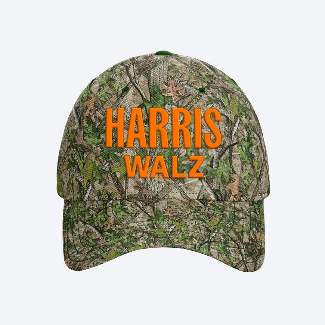 Harris / Walz 2024 Election Camouflage Hat (the Official Design) - Etsy