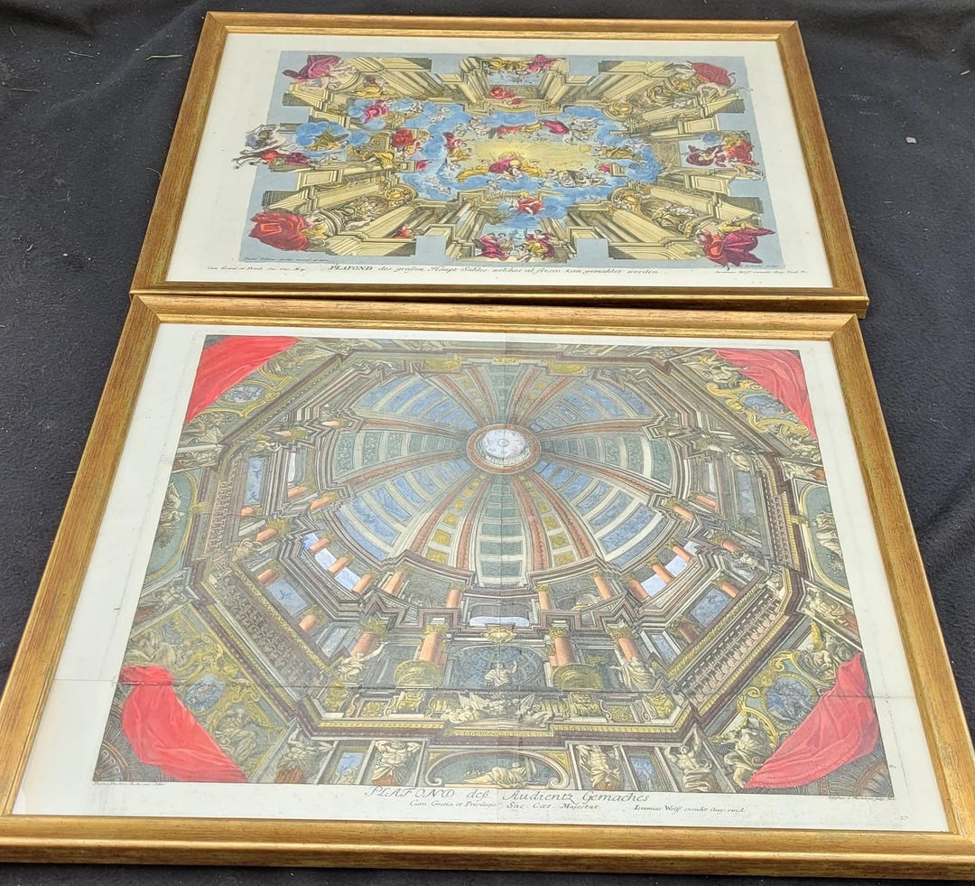 Baroque Engravings - Etsy