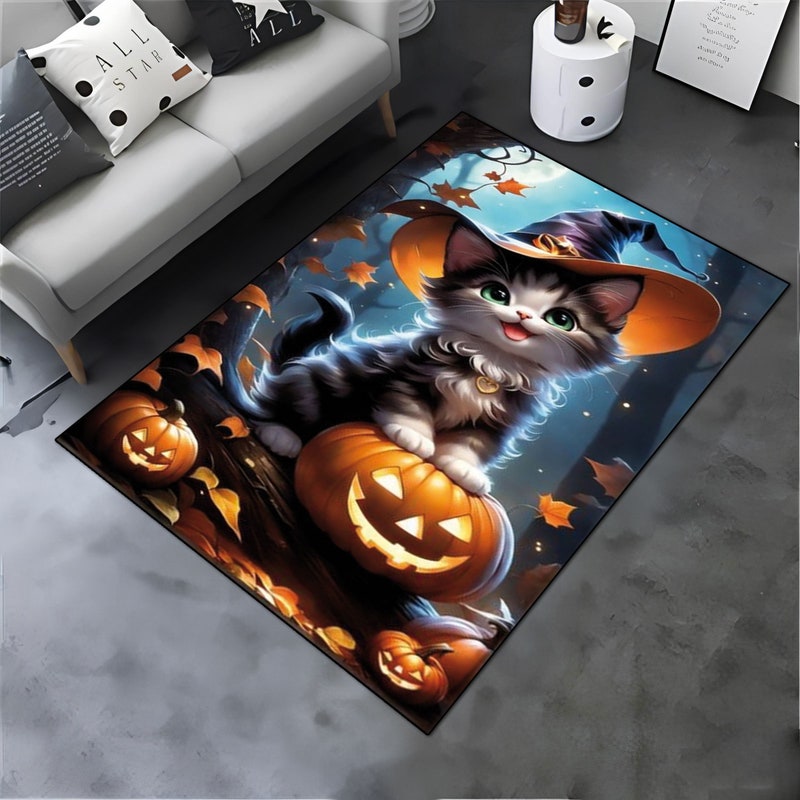 Halloween Rug - Etsy