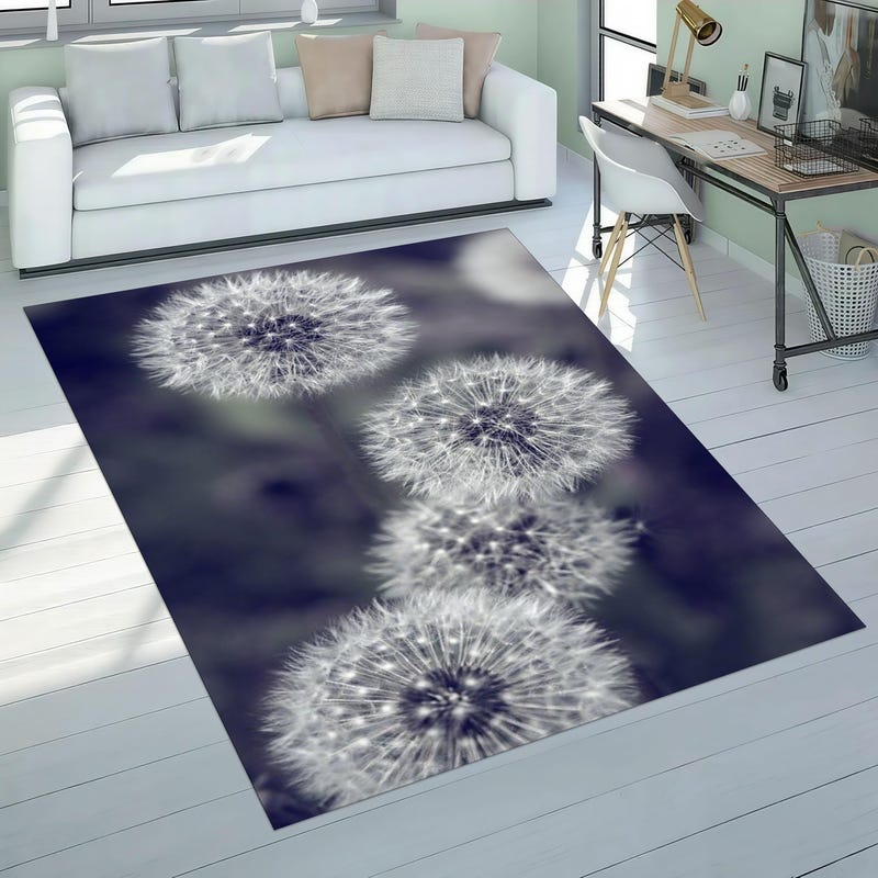 Dandelion Rug - Etsy