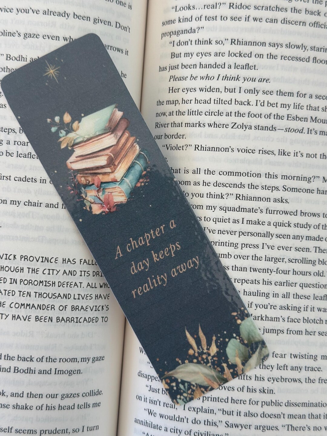 Chapters Bookmark - Etsy