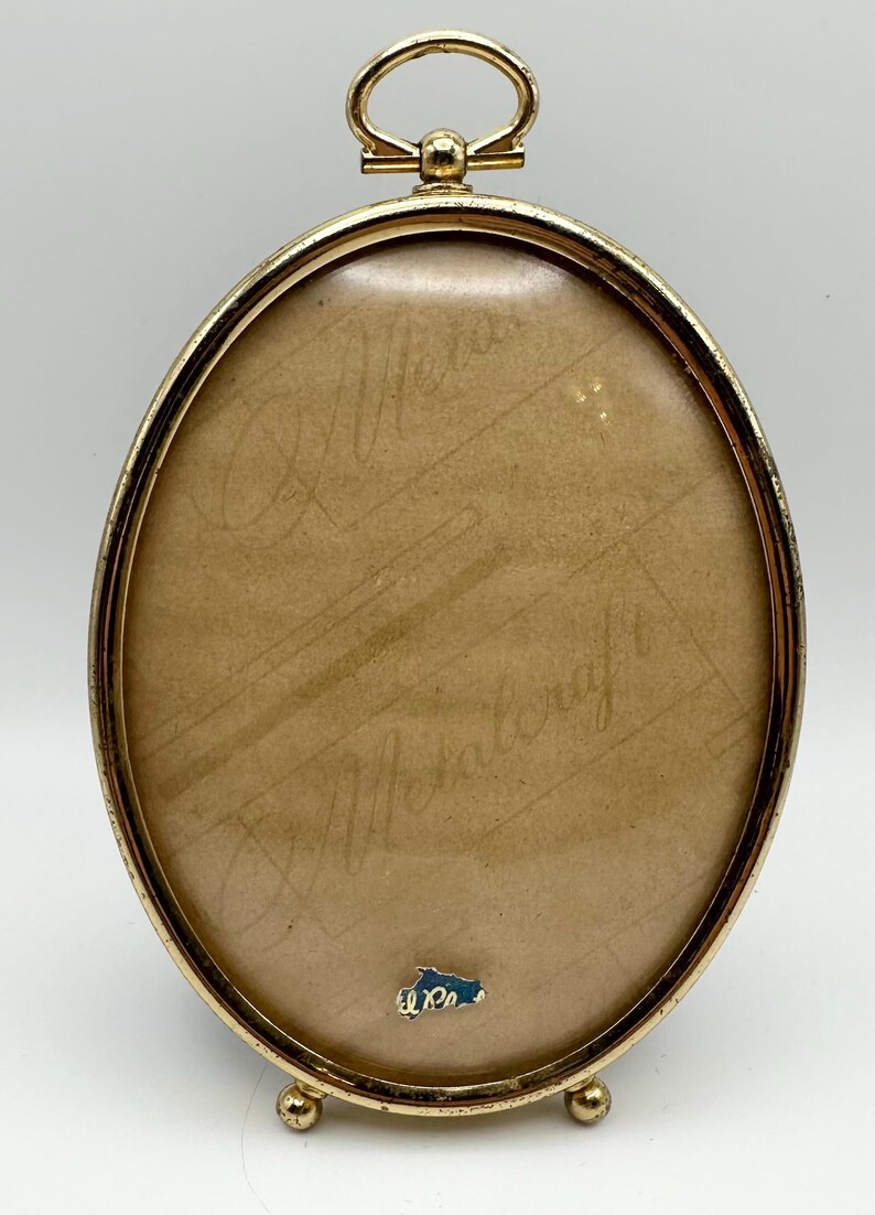 Vintage Convex Picture Frame - Etsy