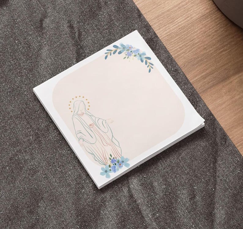 Our Lady of Immaculate Conception Post-it, Catholic Gift, Catholic ...