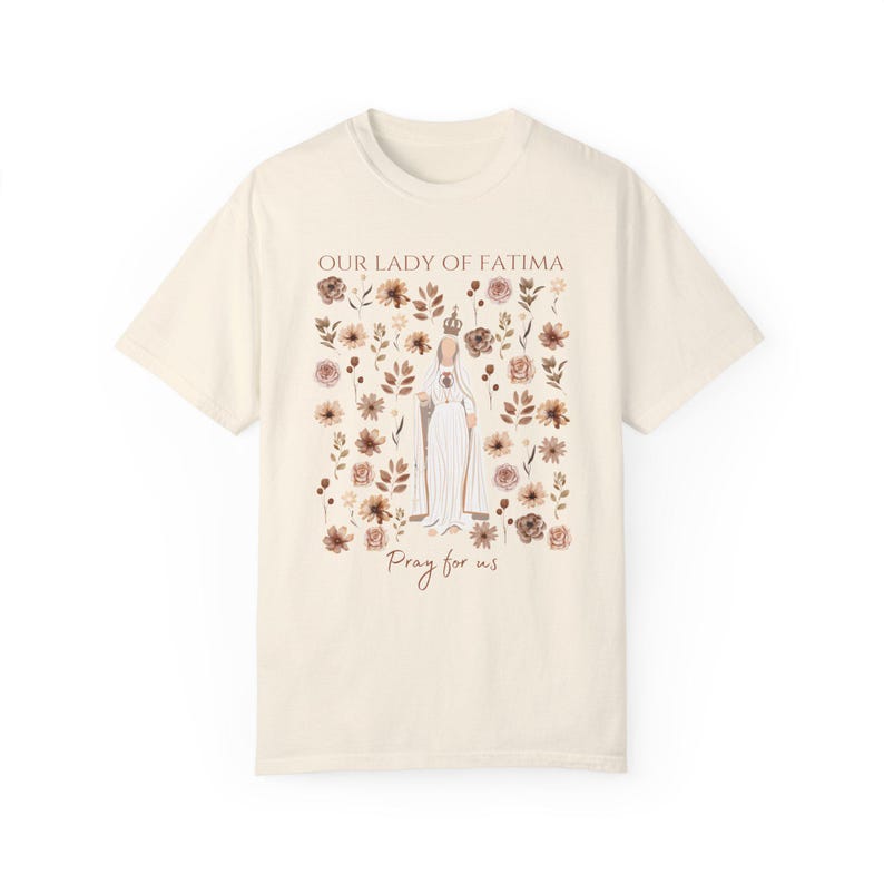 Our Lady of Fatima Tshirt, Catholic Tshirt, Religious Gift, Blessed ...