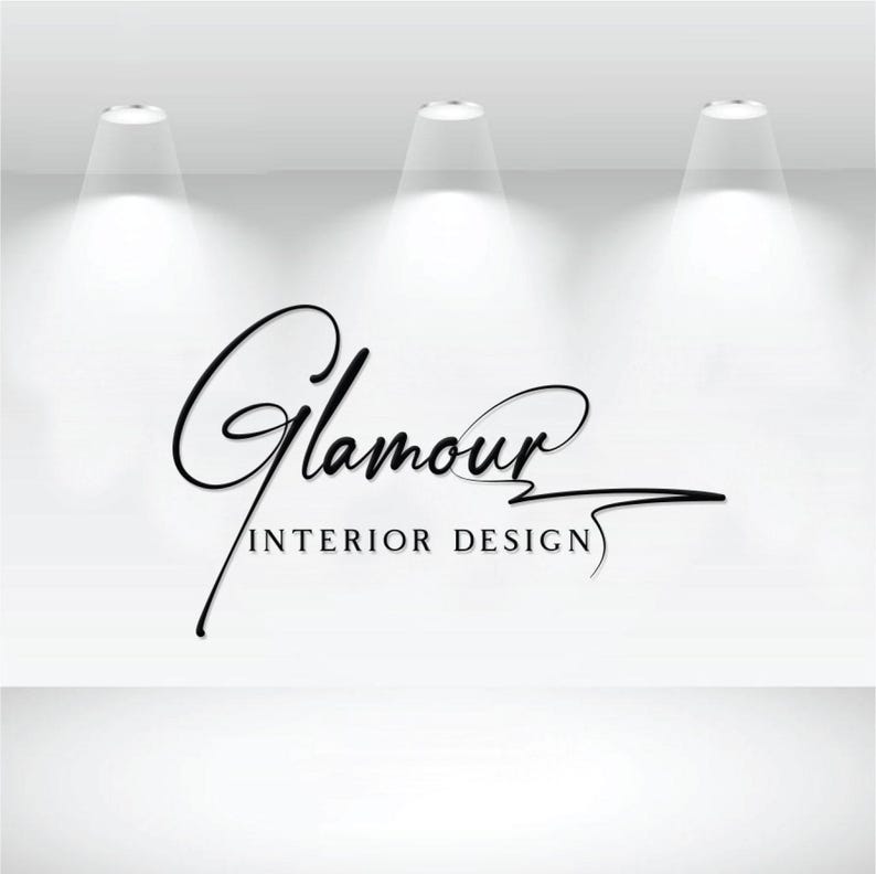 Custom Script Logo Design: Signature Business Logo Template - Etsy