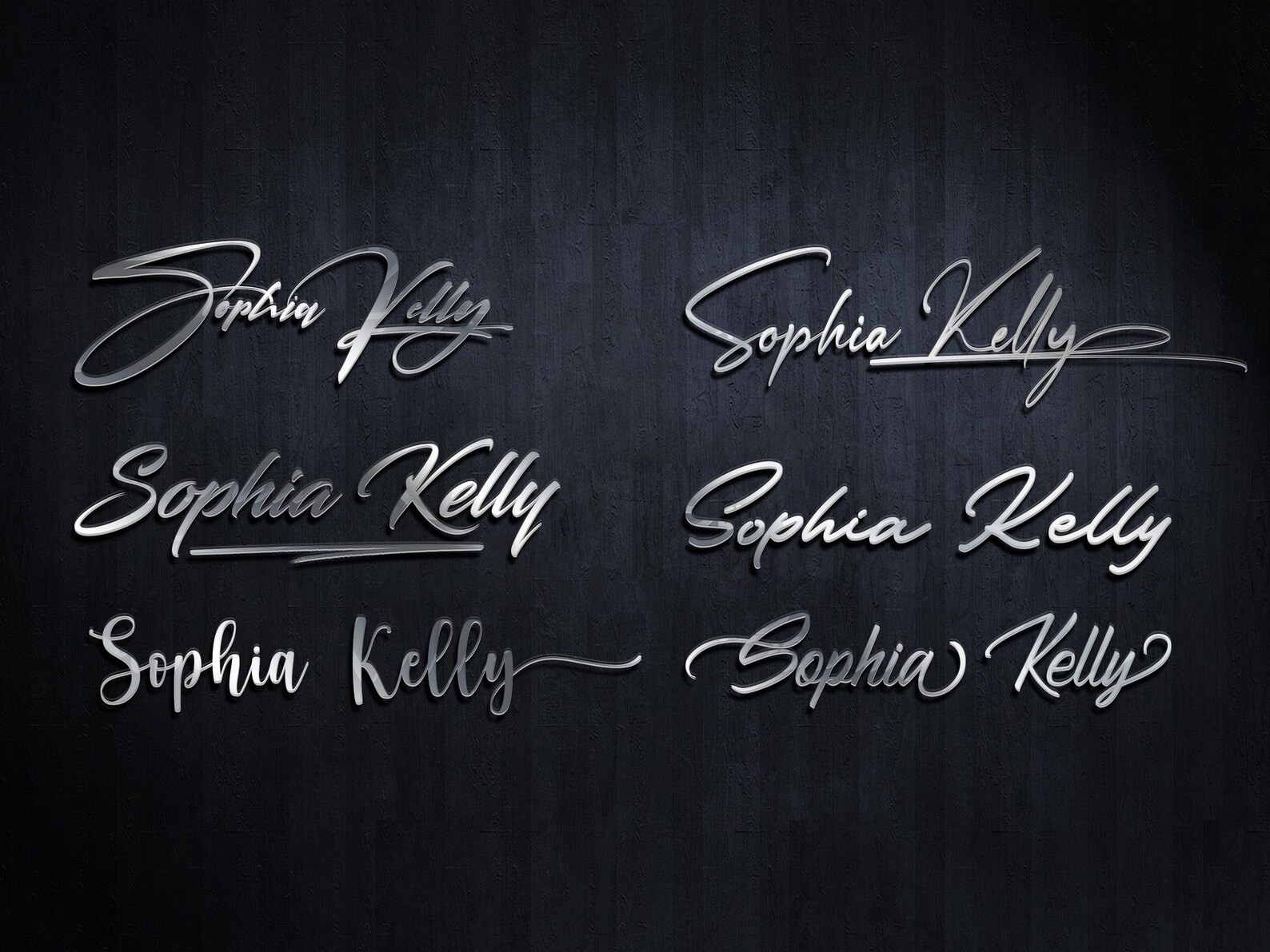 Custom Signature Logo Design, Premade Logo, Personalized Signature Logo ...