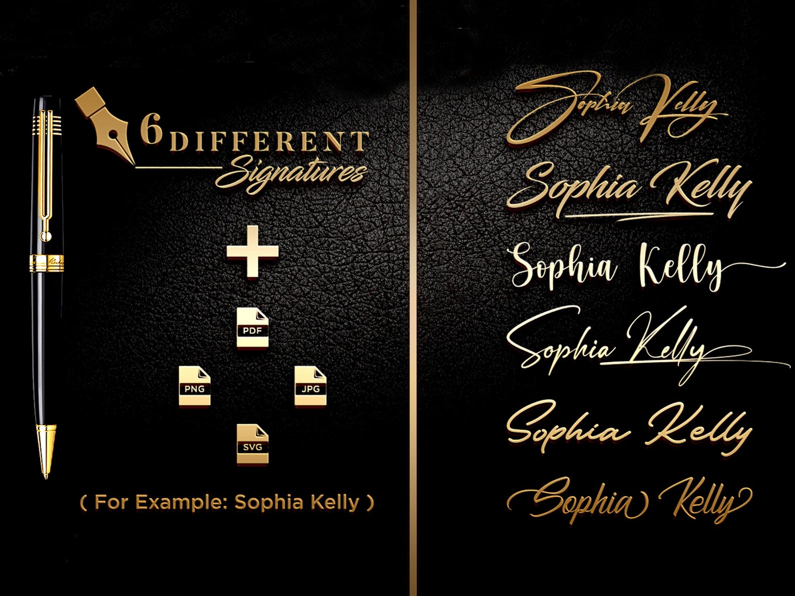 Custom Signature Logo Design, Premade Logo, Personalized Signature Logo ...