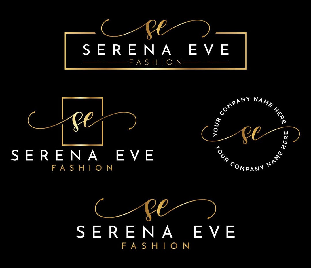 Custom Logo Design, Premade Logo, Signature Logo, Modern Custom Logo ...