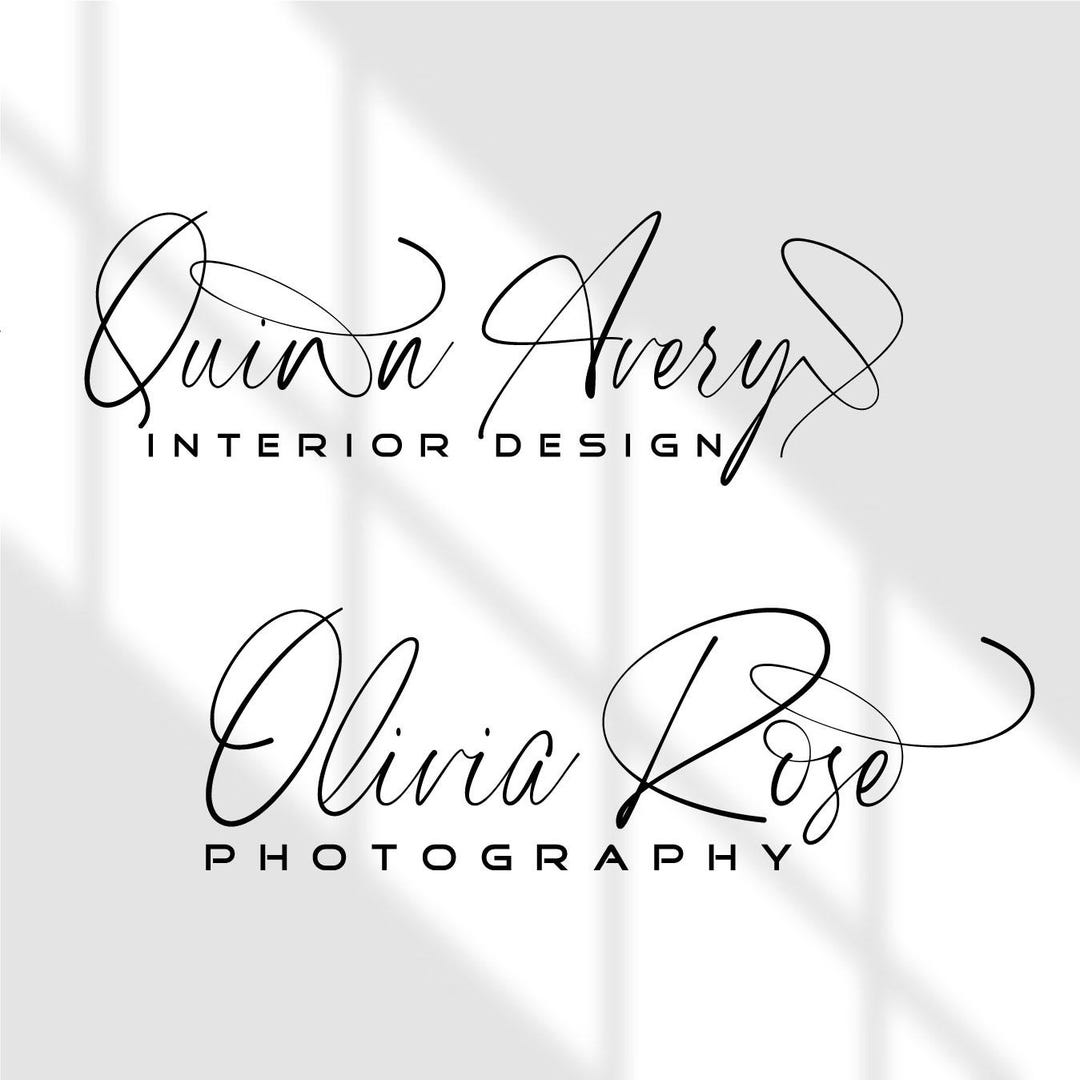 Custom Signature Design, Signature Logo, Signature Logo Design ...