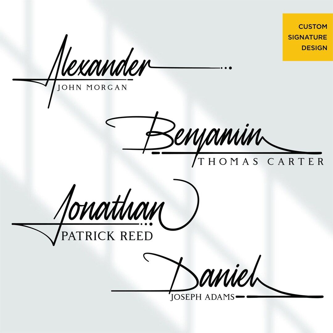 DIY Premade Logo, Personalized Signature Logo, Interior Logo, Realtor ...