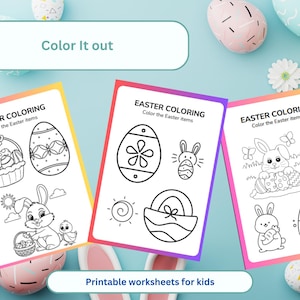 Printable Easter Activity Pack for Kids | 20+ Fun Pages | Coloring ...