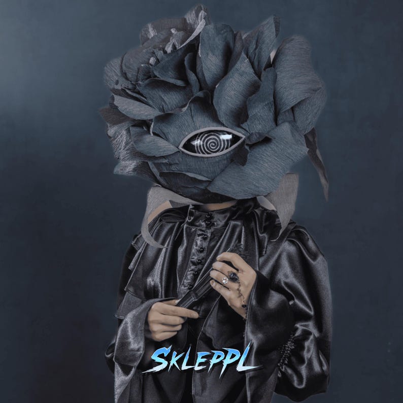 Wicked Rose Witch Mask Futuristic Masks Horror Themed Helmet Christmas ...